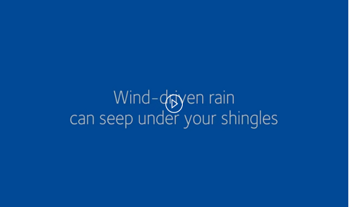 VIDEO: Wind-Driven Rain Can Seep Under Shingles | GCP Applied Technologies